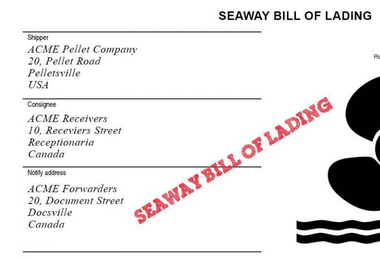 Seaway Bill Là Gì? Cách Sử Dụng Seaway Bill