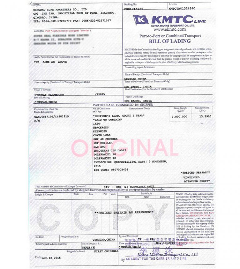 Seaway Bill Là Gì? Cách Sử Dụng Seaway Bill